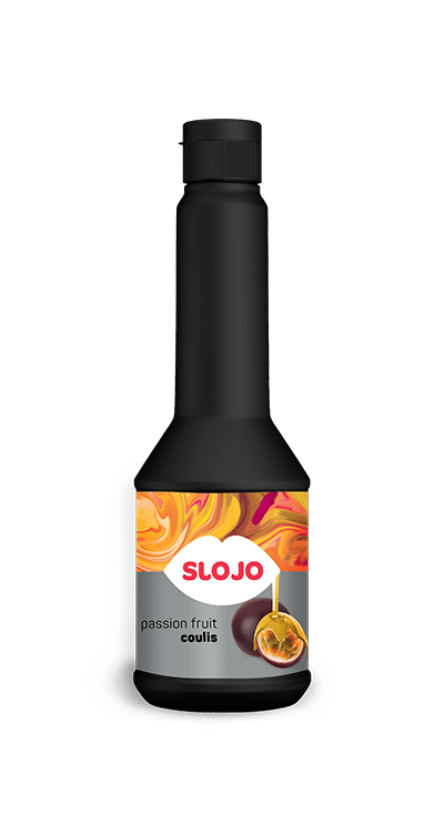 SloJo Passion Fruit Coulis – Sumatran Coffee
